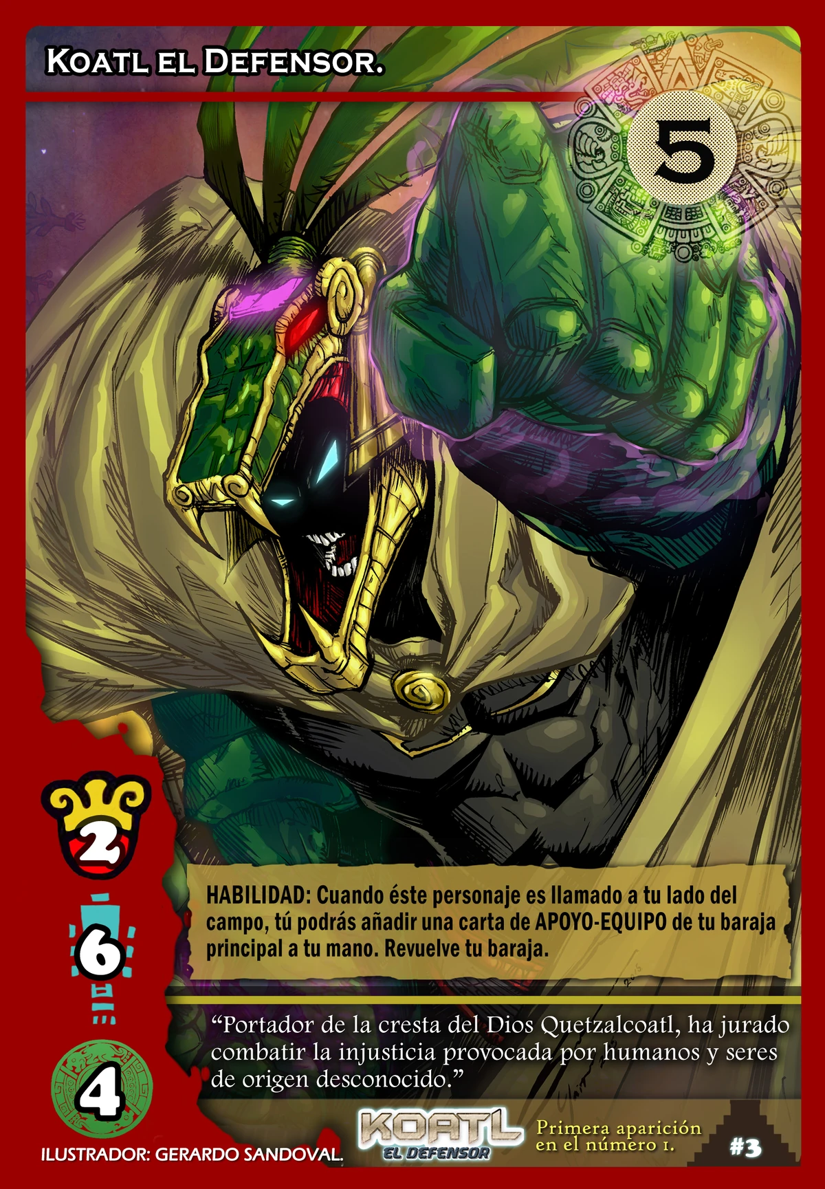KOATL EL DEFENSOR | Choque De Heroes Wikia | Fandom