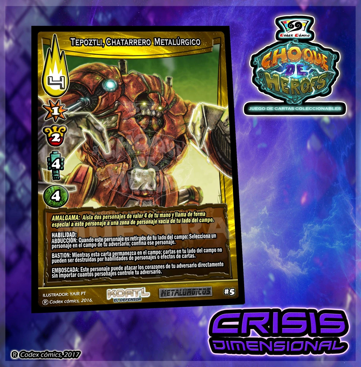 TEPOZTLI, CHATARRERO METALÚRGICO | Choque De Heroes Wikia | Fandom