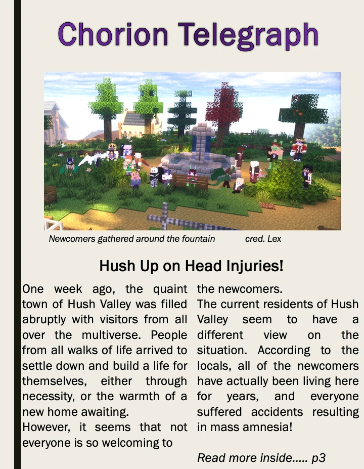 Chorion Telegraph | Chorion SMP Wiki | Fandom