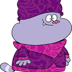 Purple Cartoon Characters