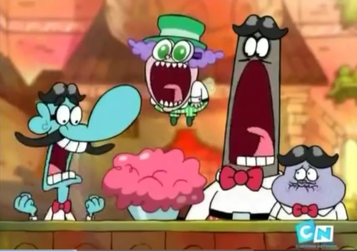 My open mouth barber shop souffle | Chowder Fan Club | Fandom