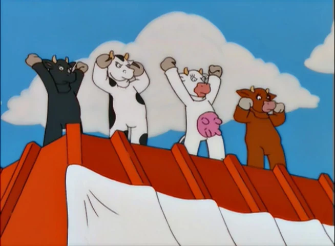 Cow Protestors (The Simpsons) | Chris and Tifa's Adventures Wiki | Fandom