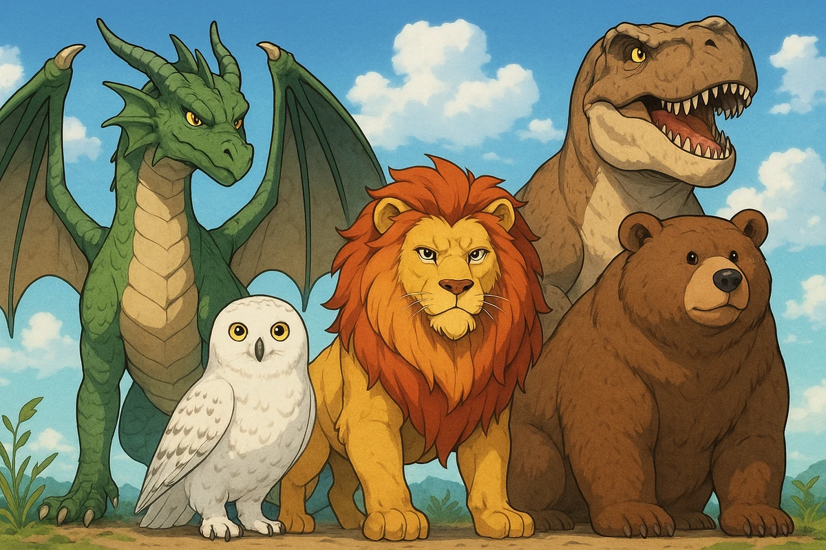 The Legendary Animal Guardians | Chris and Tifa's Adventures Wiki | Fandom