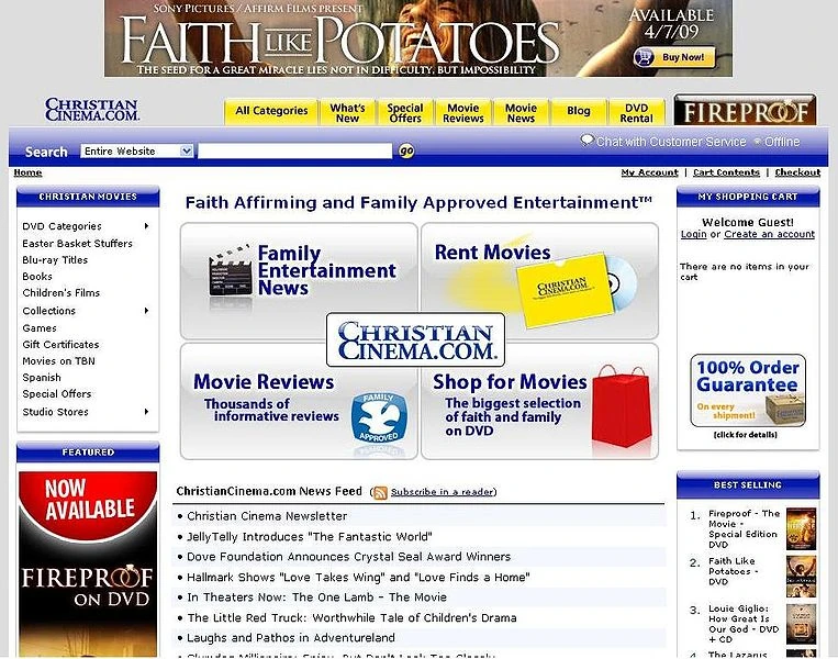 ChristianCinema.com | Christianity Knowledge Base | Fandom