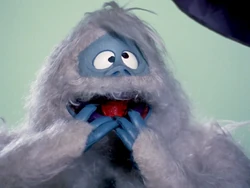 Christmas Cartoon Abominable Snowman