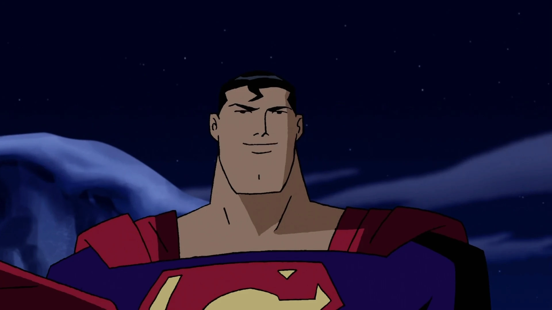 Superman Smiling