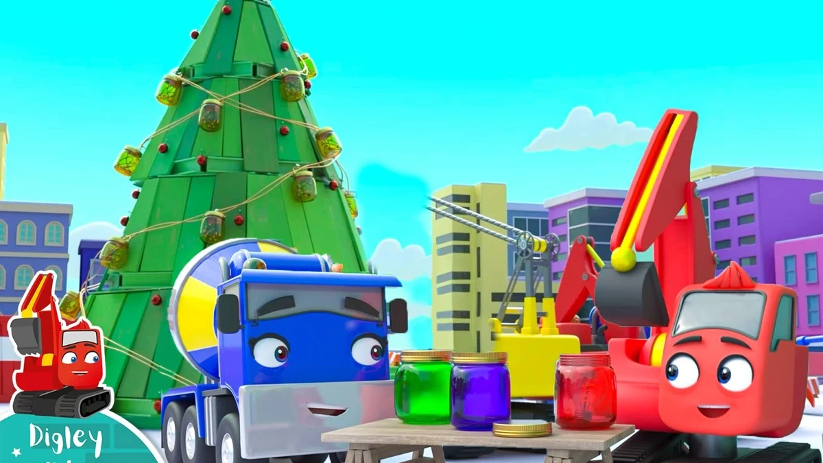 The Secret Christmas Tree - Recycling with Friends | Christmas Specials ...