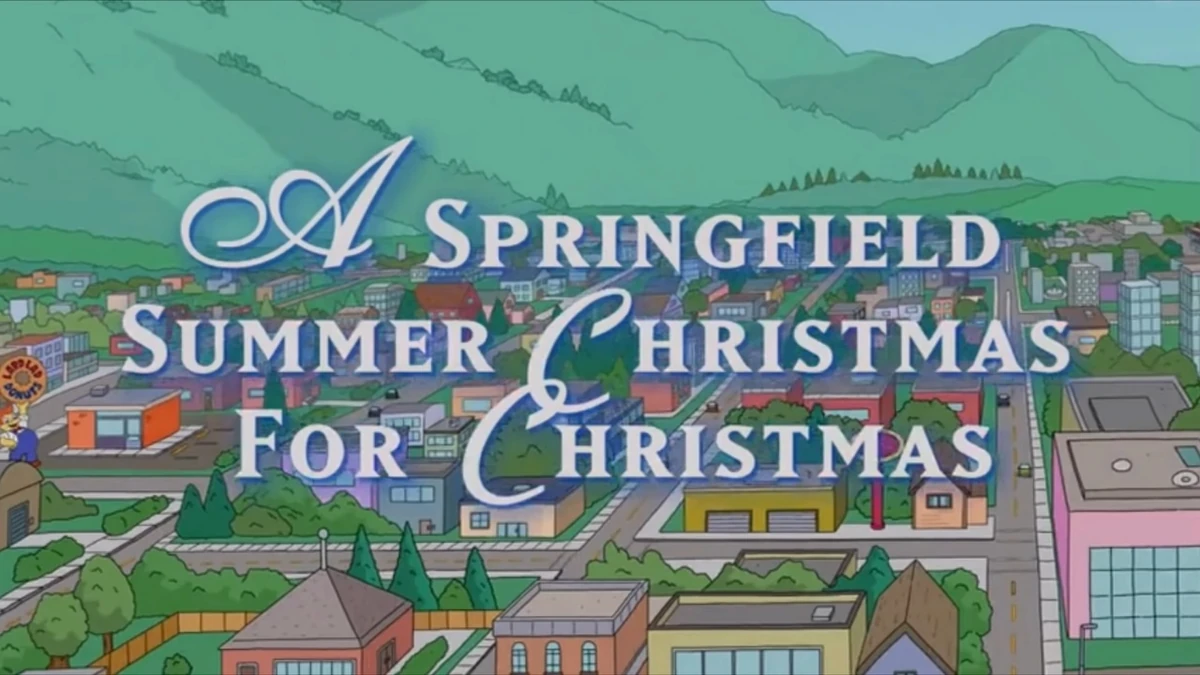 A Springfield Summer Christmas for Christmas | Christmas Specials Wiki ...