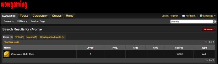 ChromieCraft WoWHead (AoWoW) | ChromieCraft Wiki | Fandom