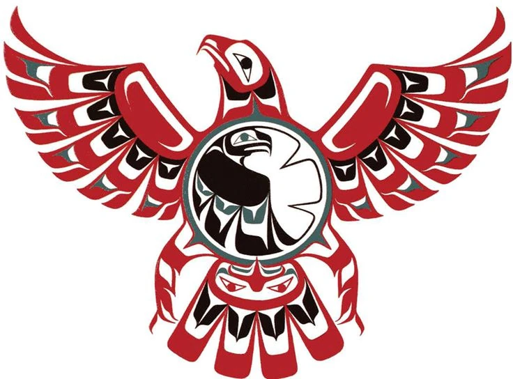 Native American Bird Drawing