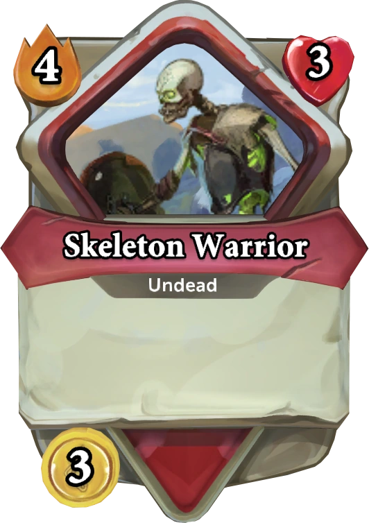 Skeleton Warrior | Chronicle: RuneScape Legends Wiki | Fandom