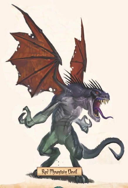 Paizo’s Great-Winged Chupacabra Lizard | Chronicles Of Saozemlya Wiki ...