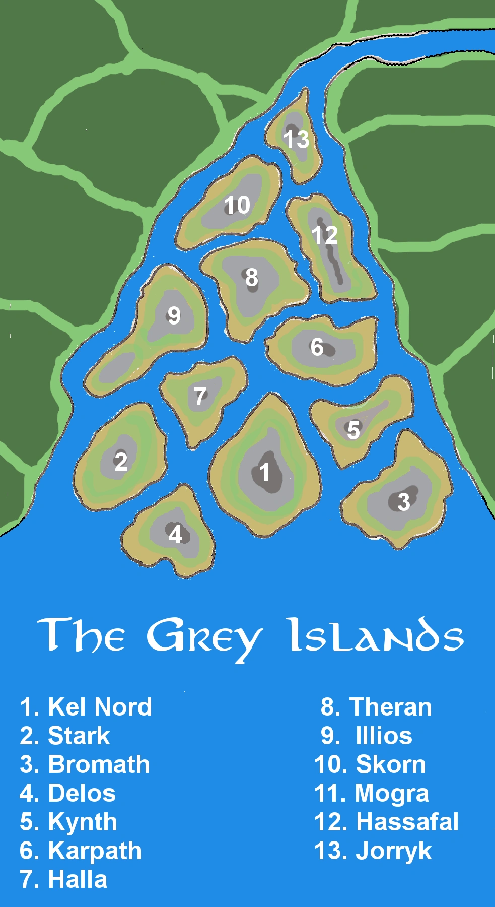 Grey Islands | Chronicles of Arn Wiki | Fandom