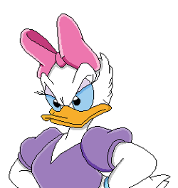 Daisy Duck Angry