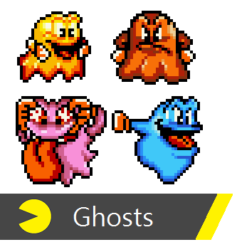 Ghosts (Pac-Man) | Chronicles of Illusion Wiki | Fandom