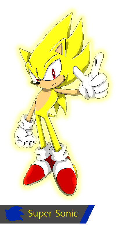 Super Sonic The Hedgehog Characters