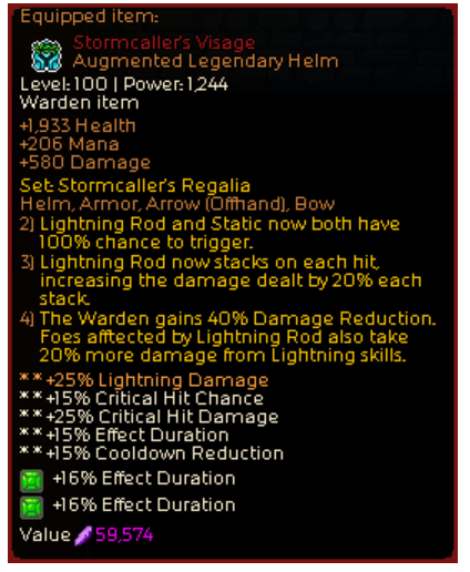 Stormcaller's Regalia | Chronicon Wiki | Fandom