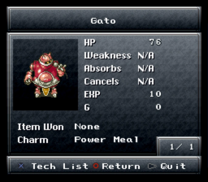 Gato | Chrono Wiki | Fandom