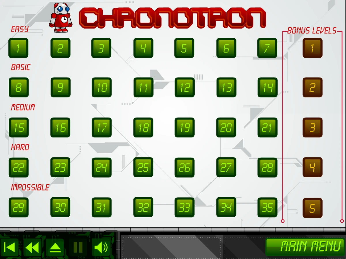 Levels | Chronotron Wiki | Fandom