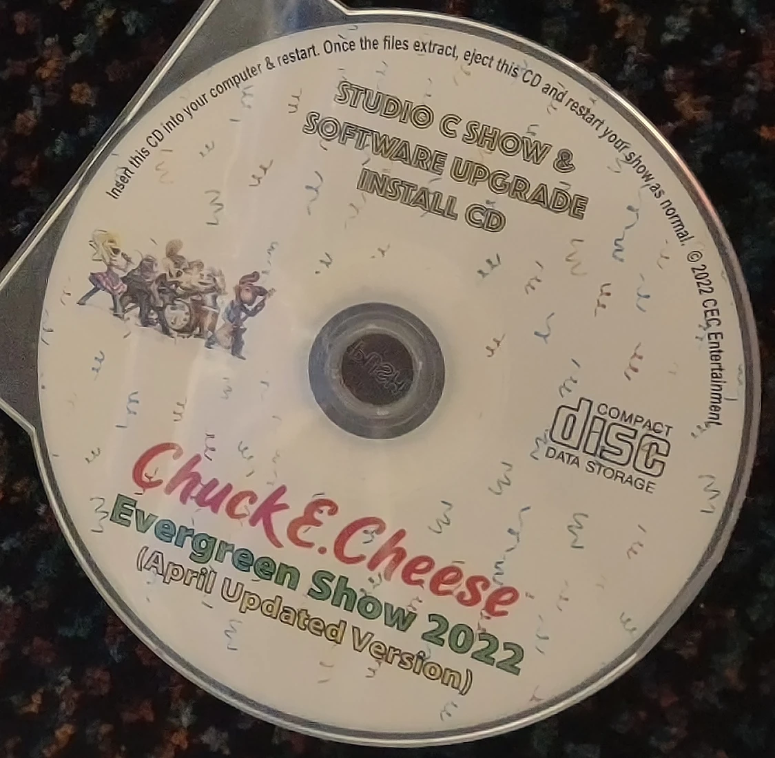 Evergreen Show 2022 (April Update) | Chuck E. Cheese Wiki | Fandom