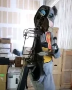 Chuck E. Cheese "Half-A-Chuck" Full-Bodied Cyberamic Animatronic ...