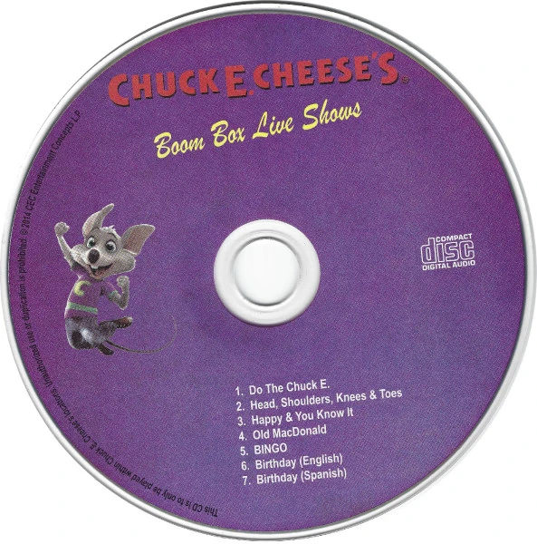 List of Chuck E. Cheese's Live Shows | Chuck E. Cheese Wiki | Fandom
