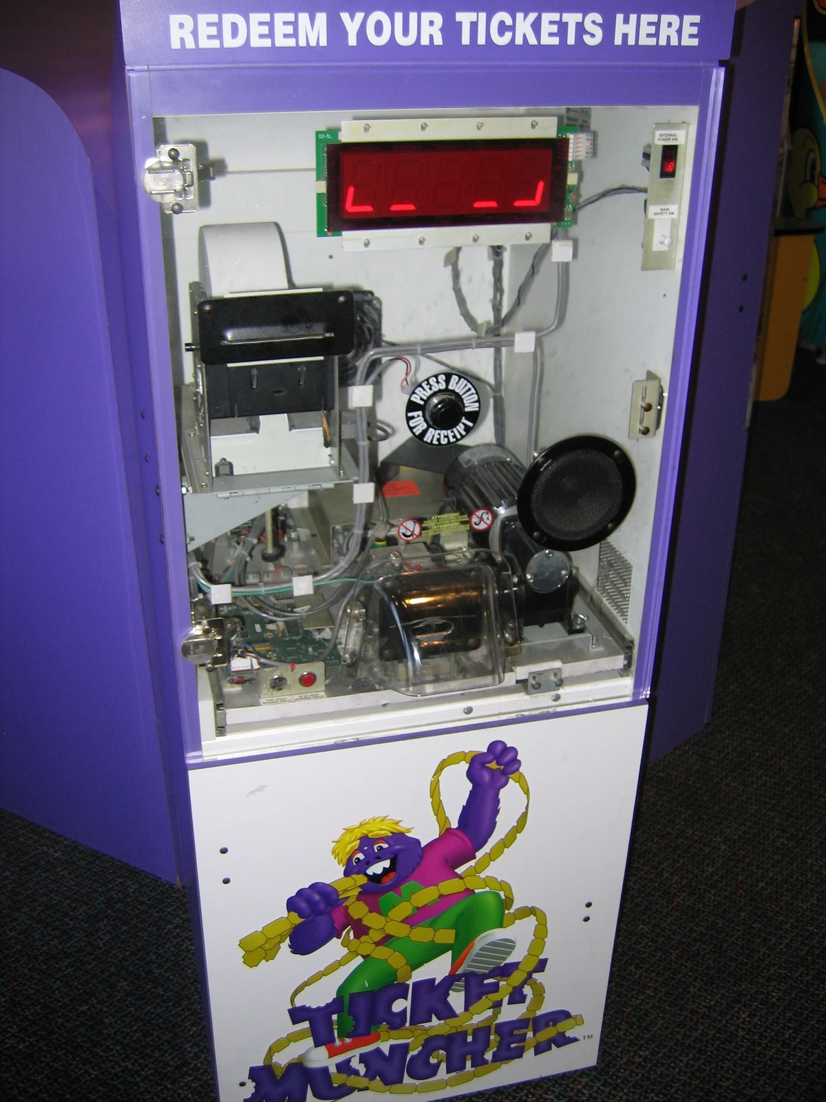 Ticket Muncher | Chuck E. Cheese Wiki | Fandom