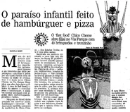 Chico Cheese Pizza e Diversāo | Chuck E. Cheese Wiki | Fandom