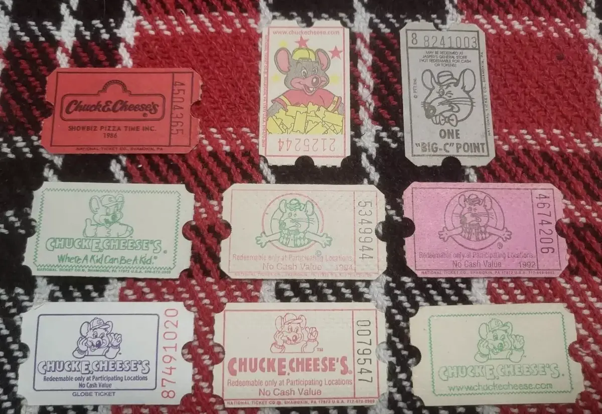 Tickets | Chuck E. Cheese Wiki | Fandom