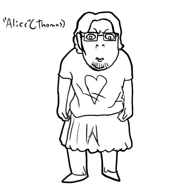 Alice/Thomas (character) | Chud & friends Wiki | Fandom