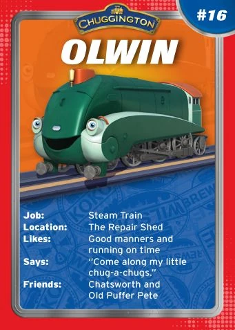 Olwin | Chuggington Toy and Party Wiki | Fandom