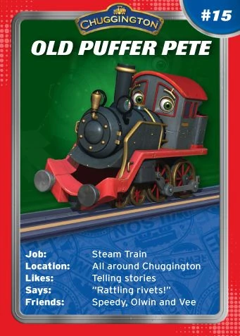Old Puffer Pete | Chuggington Toy and Party Wiki | Fandom