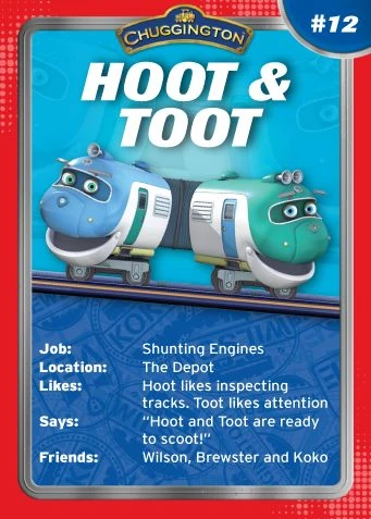 Hoot and Toot | Chuggington Toy and Party Wiki | Fandom
