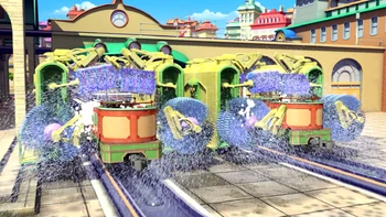 The Chug Wash | Chuggington Wiki | Fandom