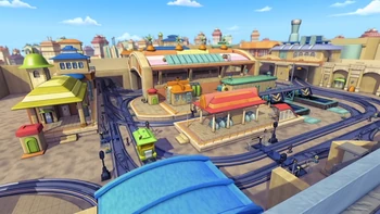 The Recycling Yard | Chuggington Wiki | Fandom
