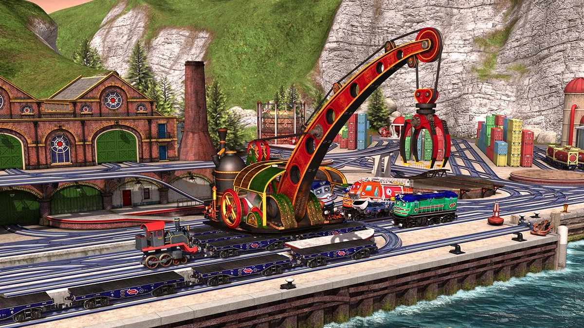Skipper Stu and the Steam Crane | Chuggington Wiki | Fandom