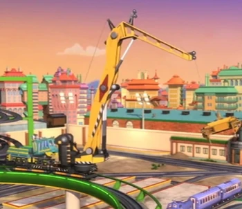 Mega Chug Crane | Chuggington Wiki | Fandom