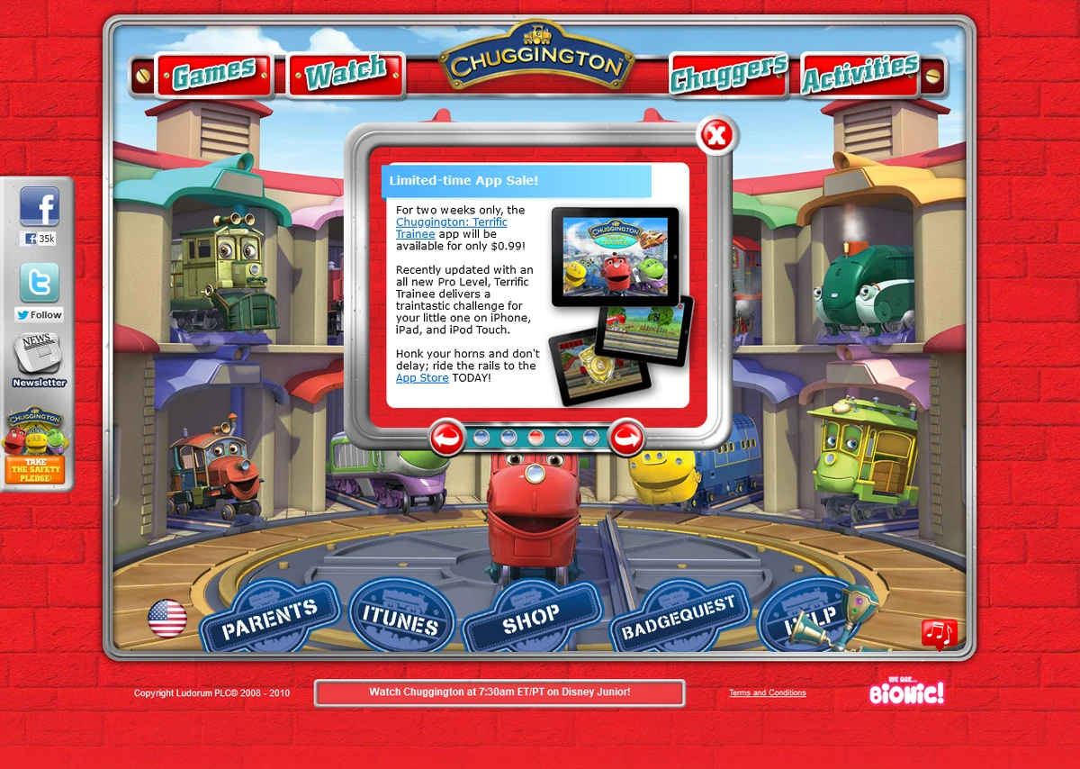 The Official Website/Gallery | Chuggington Wiki | Fandom