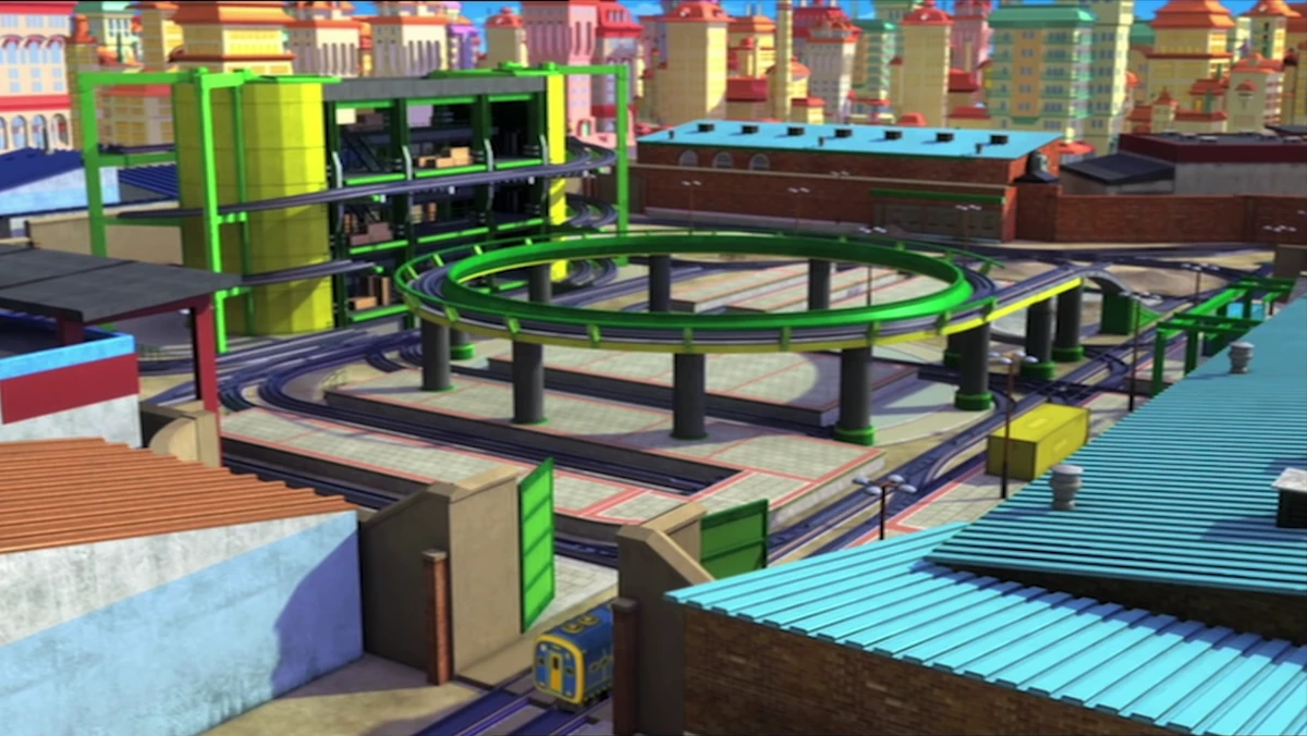 The Drop and Load Yard | Chuggington Wiki | Fandom