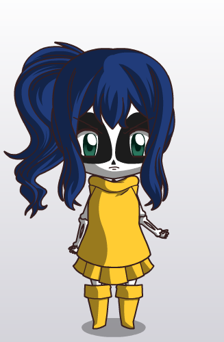 Mimì Skeleton (Noemi Skeleton) | Chyby and Chibies villains Wiki | Fandom