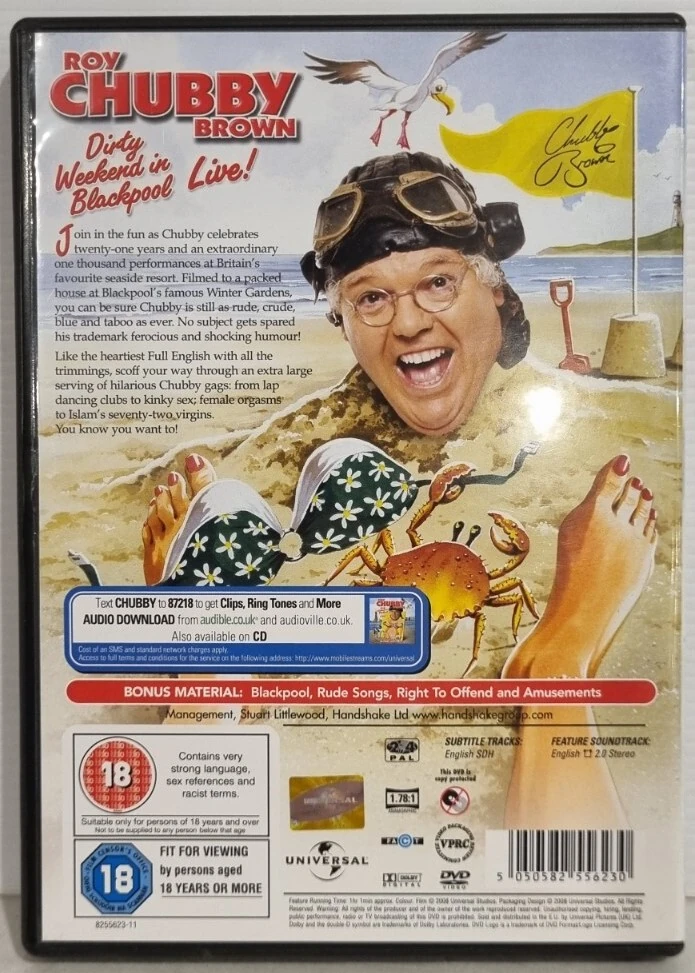 Roy Chubby Brown - Dirty Weekend In Blackpool | CIC Video with ...