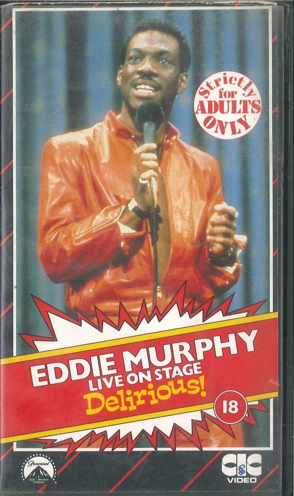 Eddie Murphy Live On Stage Delirious Cic Video With Universal And