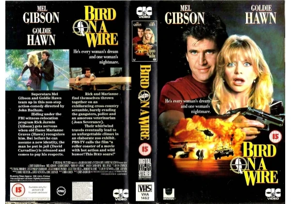 Bird on a Wire | CIC Video with Universal and Paramount (UK) Wiki | Fandom