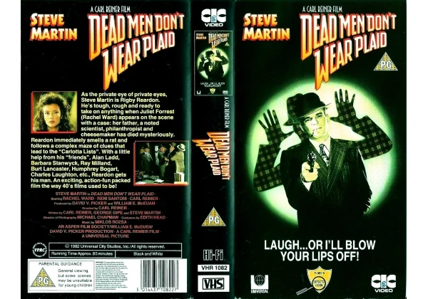 Dead Men Don't Wear Plaid | CIC Video with Universal and Paramount (UK ...