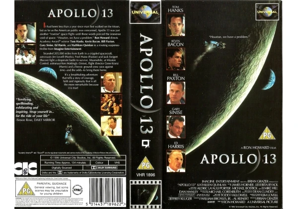 Apollo 13 | CIC Video with Universal and Paramount (UK) Wiki | Fandom