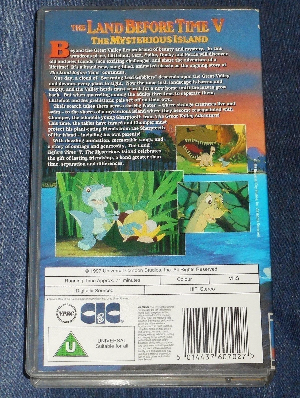 The Land Before Time V: The Mysterious Island | CIC Video with ...