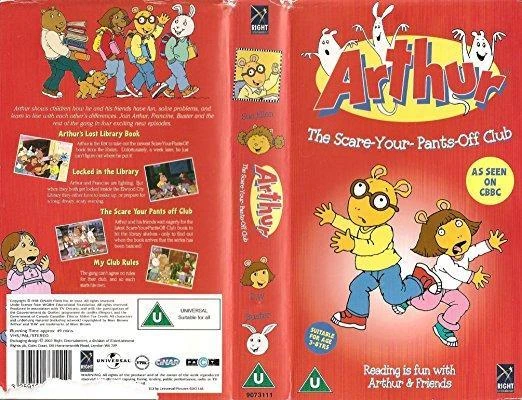 Arthur - The Scare-Your-Pants-Off Club | CIC Video with Universal and ...