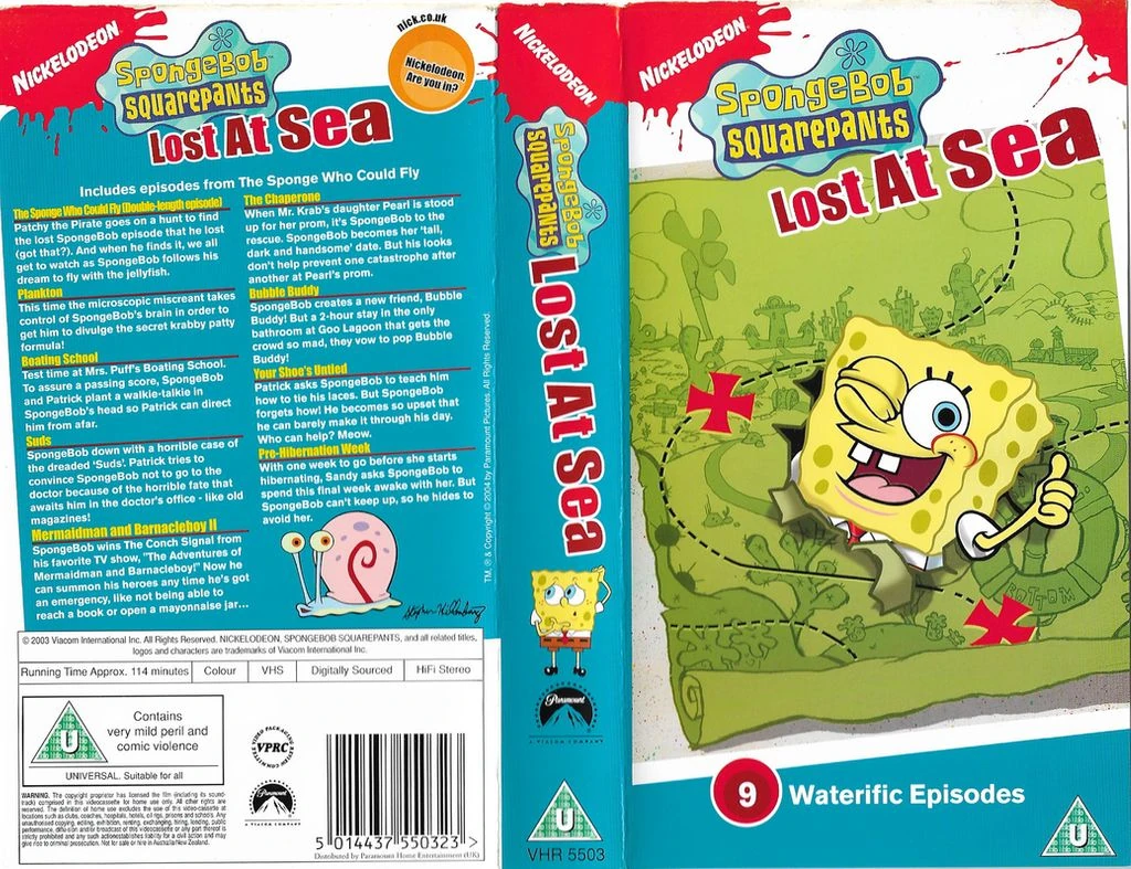 SpongeBob SquarePants - Lost at Sea | CIC Video with Universal and ...