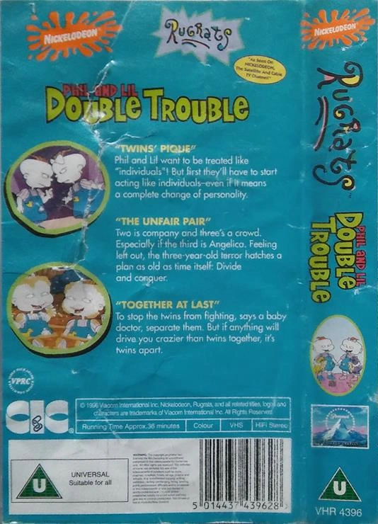 Rugrats - Phil and Lil Double Trouble | CIC Video with Universal and ...