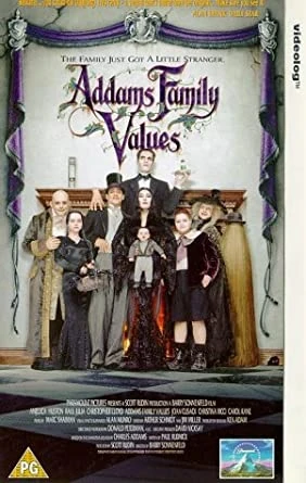 Addams Family Values | CIC Video with Universal and Paramount (UK) Wiki ...
